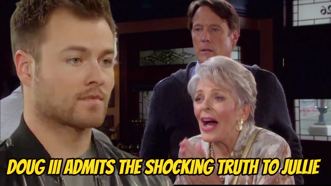 Cornered, Doug III admits the shocking truth to Jullie Days of our ...